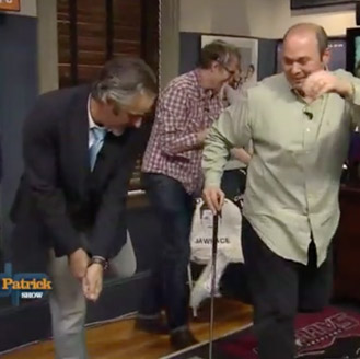 David Feherty visits the Dan Patrick Show - Full Swing Golf Simulators ...