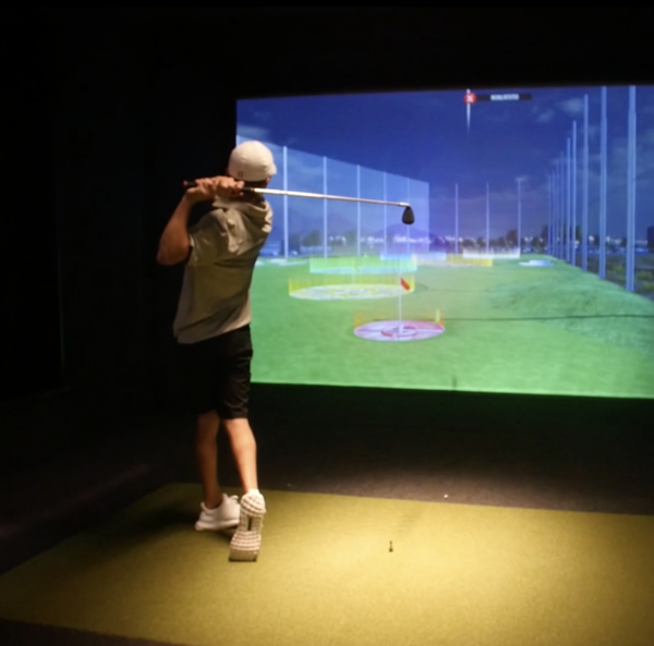 Family Uses Full Swing Golf Simulator for Game Improvement and Fun ...
