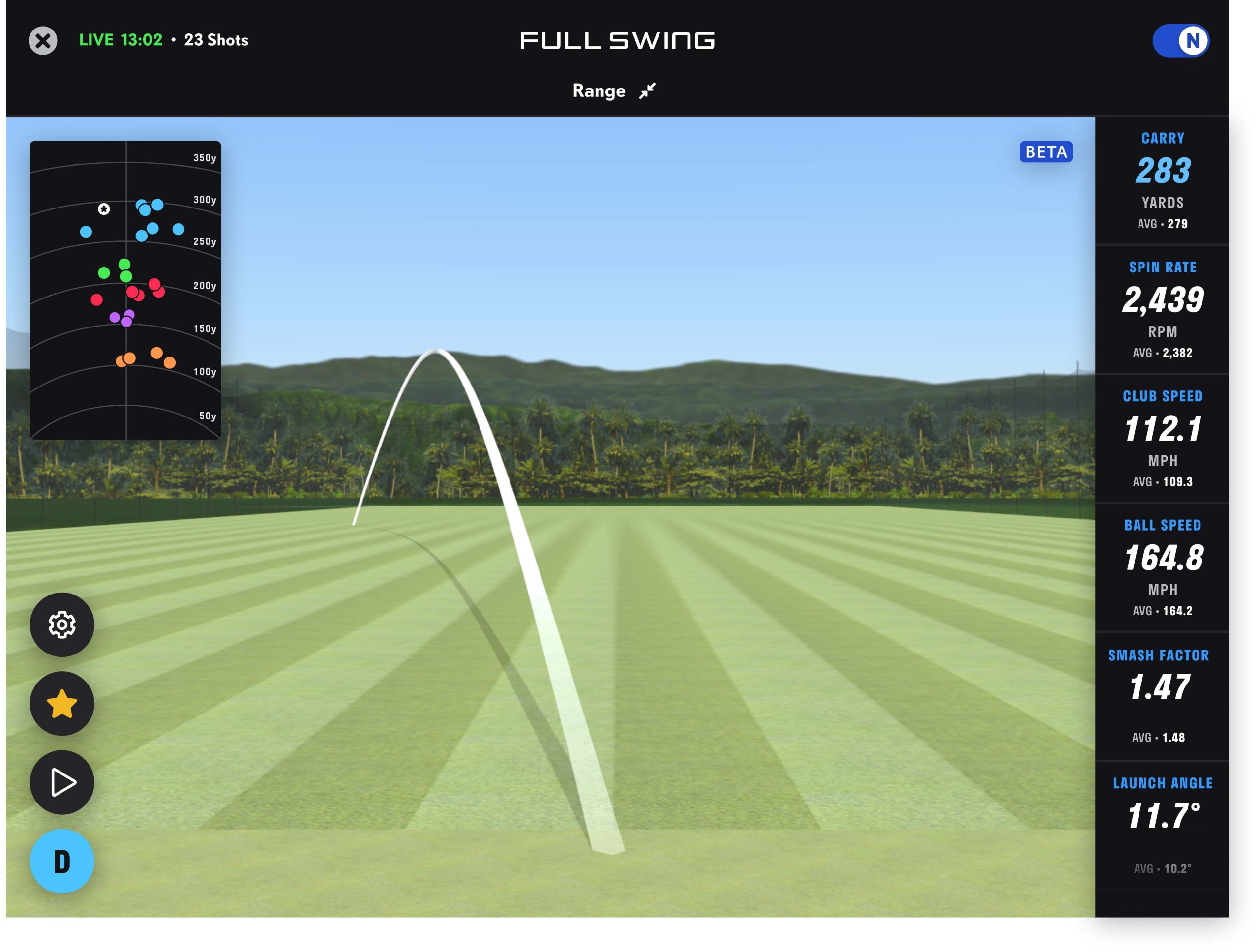 New Virtual Driving Range on Full Swing KIT: See 3D Trajectories ...